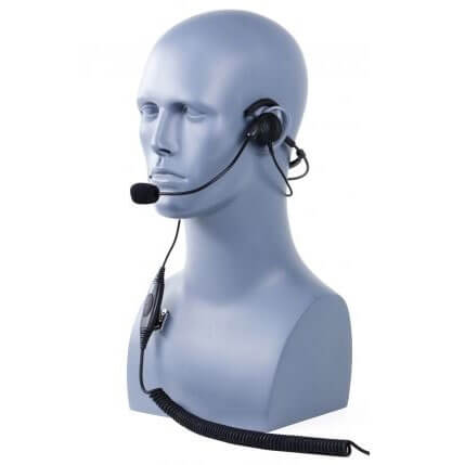 Impact K1-PBH-1 Single Ear Headset - Kenwood 2-pin